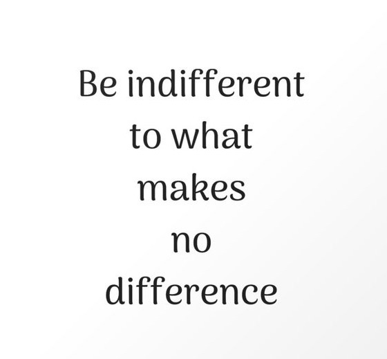 Why Being Indifferent Can Make a Positive Difference for You | Lead Today